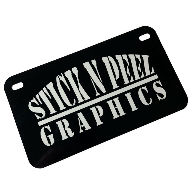Custom Motorcycle License Plate Stick N Peel Graphics custom-motorcycle-license-plate-stick-n-peel-graphics